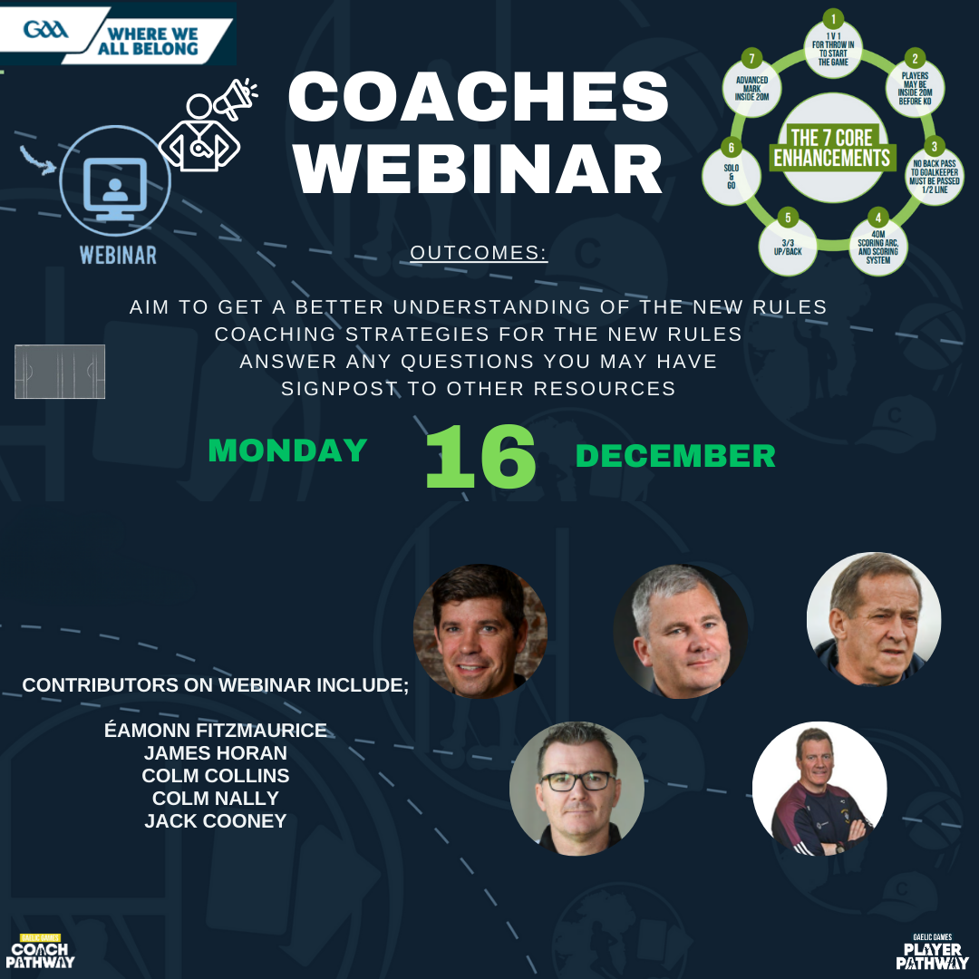 Coaches Webinar: Coaching the New Rules | gaalms